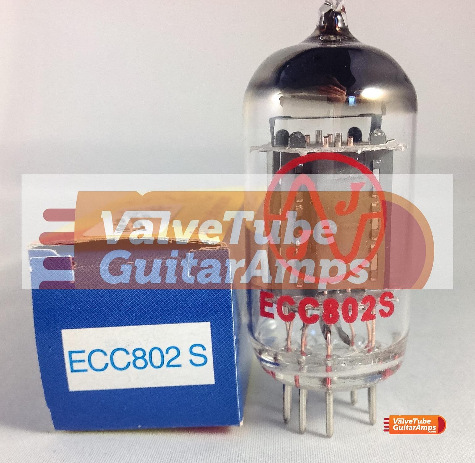 JJ ECC802S long Plate version of the ECC82S for deeper rich tone