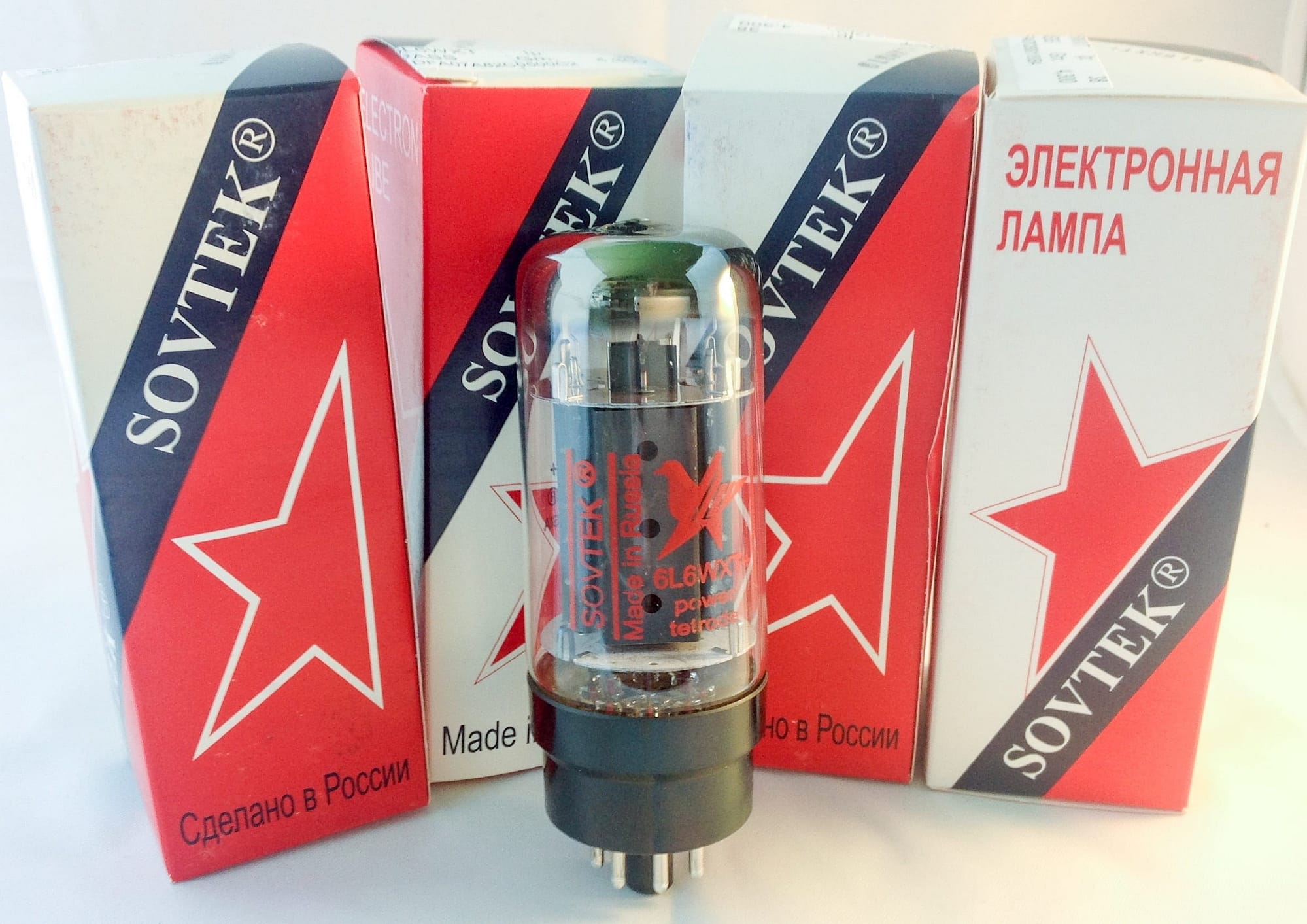 Sovtek 6L6WXT+ Matched Quad