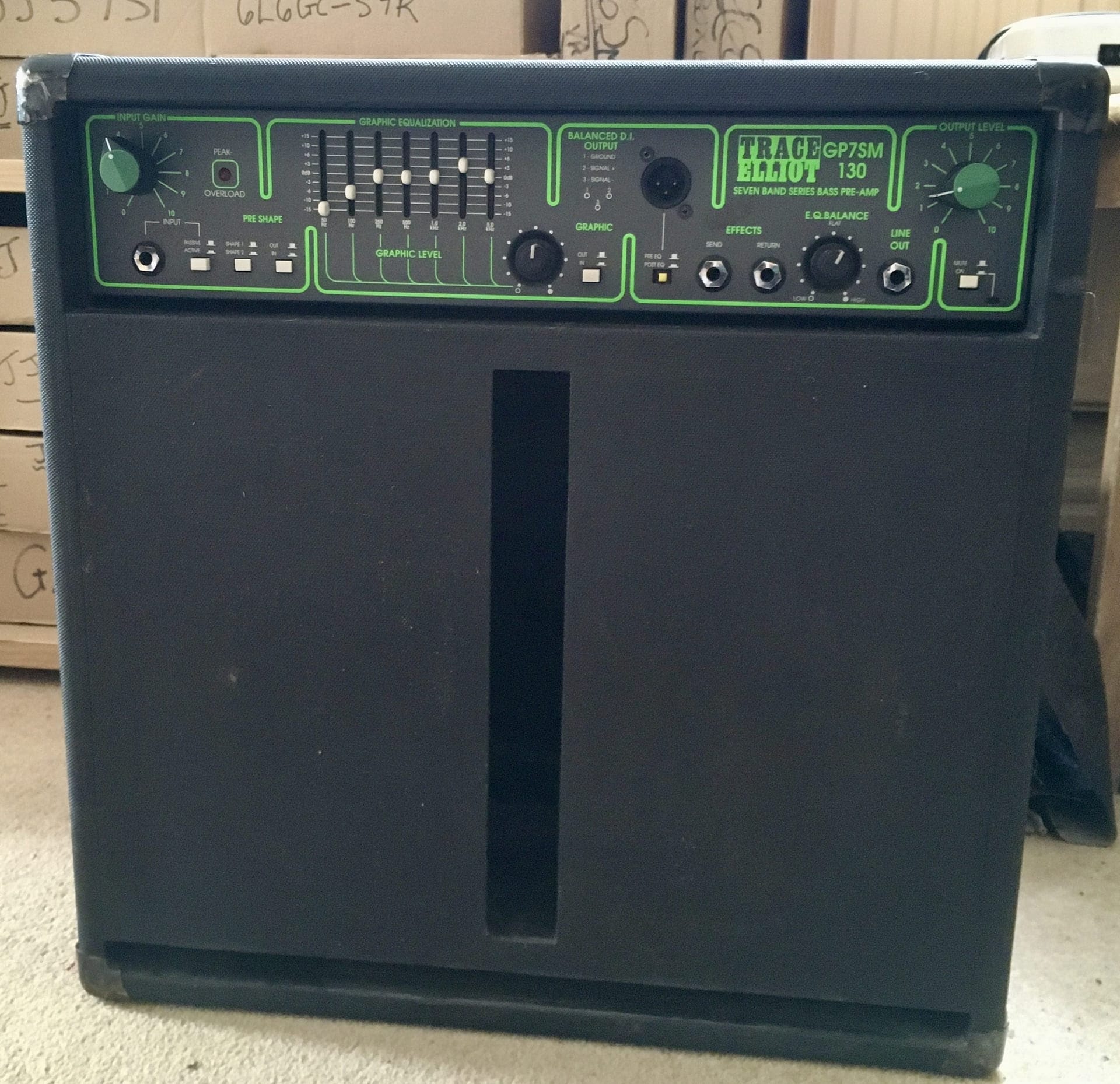 Trace Elliot GP7SM 150 watt Bass Amp Repair – Valve Tube Guitar Amps