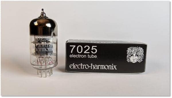 7025Preamp Valve with low noise and microphonics